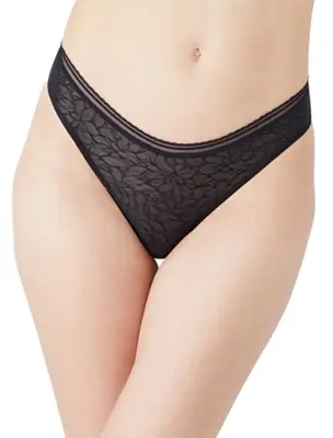 Wacoal Etched In Style Thong - Night