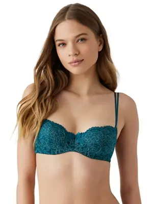 Wacoal Ciao Bella Balconette Bra - Spruced-up