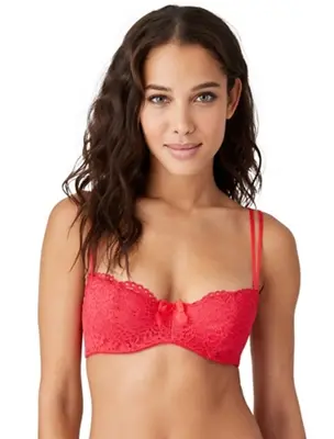Wacoal Ciao Bella Balconette Bra - Watermelon
