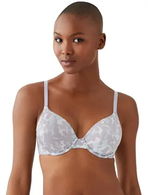Wacoal Future Foundation T-shirt Bra - Dream Blue Gray Camouflage