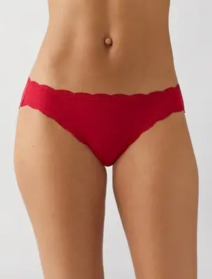 Wacoal B.tempt'd Inspired Eyelet Bikini - Chili Pepper Red