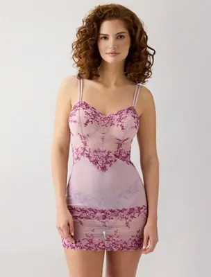 Wacoal Embrace Lace Chemise - Keepsake Lilac Multi