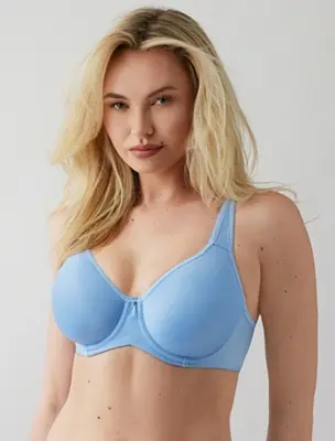 Wacoal Basic Beauty Spacer Underwire T-shirt Bra - Bel Air Blue