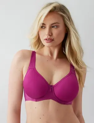 Wacoal Basic Beauty Spacer Underwire T-shirt Bra - Berry Fizz