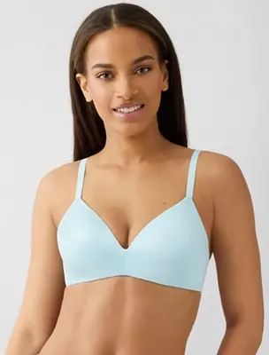 Wacoal Future Foundation Wire Free T-shirt Bra - Blue Glow