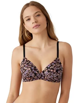 Wacoal Future Foundation Wire Free T-shirt Bra - Vintage Floral