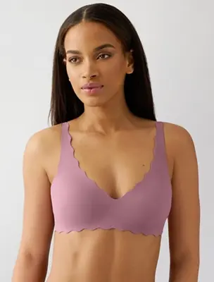 Wacoal B.wow'd Wire Free Bra - Grape Shake
