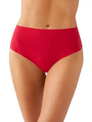 Wacoal B.bare Hi-waist Thong - Crimson Red