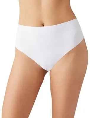 Wacoal B.bare Hi-waist Thong - White