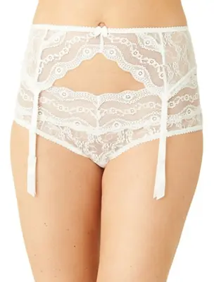 Wacoal Lace Kiss Garter Belt - White