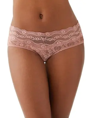 Wacoal Lace Kiss Hipster - Burlwood