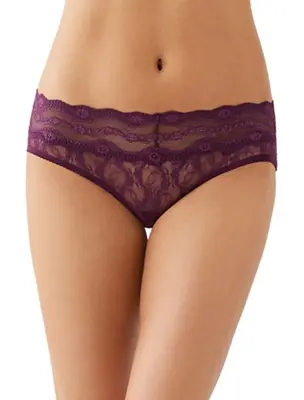 Wacoal Lace Kiss Hipster - Potent Purple