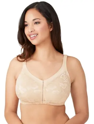 Wacoal Awareness Full Figure Seamless Wire Free Bra - Sand