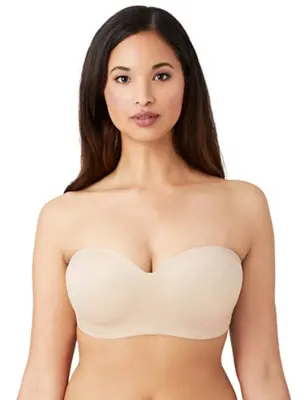 Wacoal Staying Power Wire Free Strapless Bra - Sand