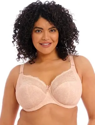 Wacoal Elomi Morgan Underwire Banded Bra - Cameo Rose
