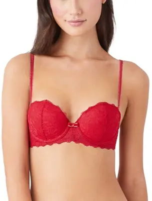 Wacoal Lace Encounter Contour Bra - Crimson Red