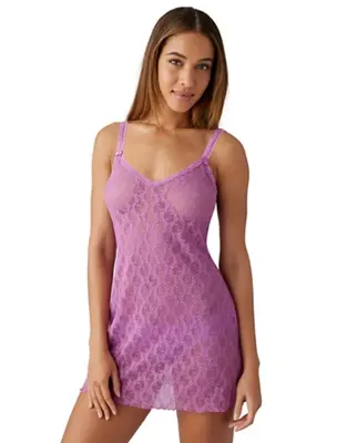 Wacoal Lace Kiss Chemise - Mulberry