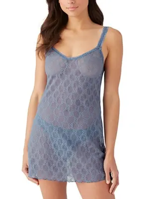 Wacoal Lace Kiss Chemise - Soft Sky