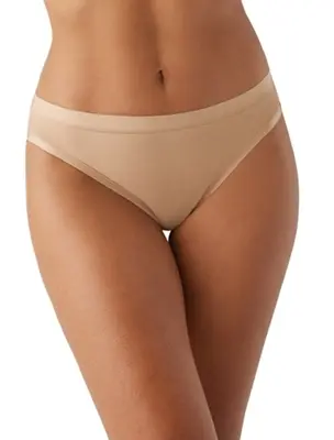 Wacoal Understated Cotton Bikini - Praline