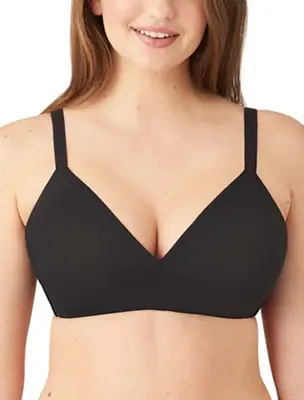 Wacoal How Perfect Wire Free T-shirt Bra - Black
