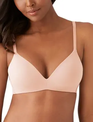 Wacoal How Perfect Wire Free T-shirt Bra - Rose Dust