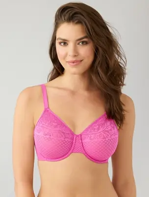 Wacoal Visual Effects Minimizer Bra - Wild Azalea