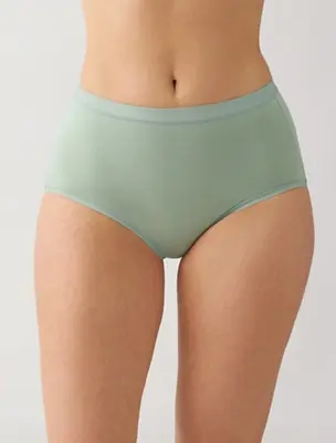 Wacoal Understated Cotton Brief - Iceberg Green