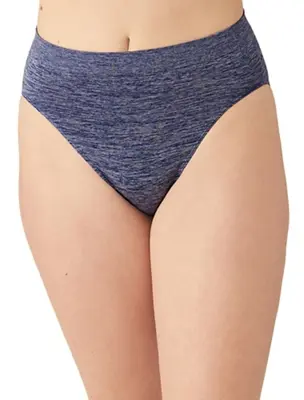 Wacoal B-smooth Seamless Hi-cut - Patriot Blue Heather