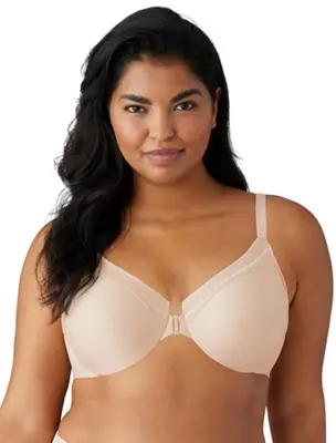 Wacoal Perfect Primer Front Close Underwire Bra - Sand