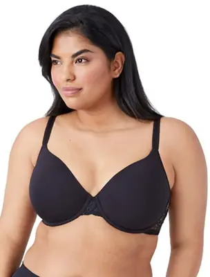 Wacoal French Garden Seamless Underwire T-shirt Bra - Black