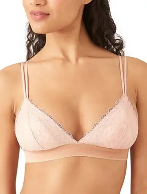 Wacoal Lace Encounter Bralette - Rose Smoke