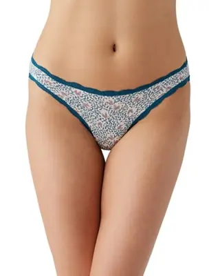Wacoal Inspired Eyelet Thong - Brushstroke