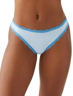 Wacoal Inspired Eyelet Thong - Dream Blue