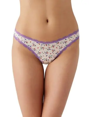 Wacoal Inspired Eyelet Thong - Simply Petals