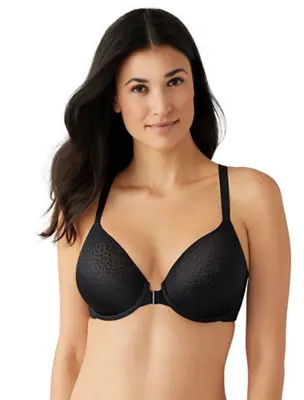 Wacoal Back Appeal Front Close T-shirt Bra - Black