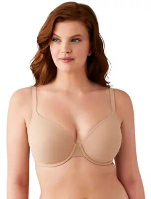 Wacoal Shape Revelation Shallow Top Underwire T-shirt Bra - Praline