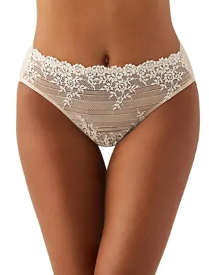 Wacoal Embrace Lace Hi-cut /night Sky - Sand Ivory