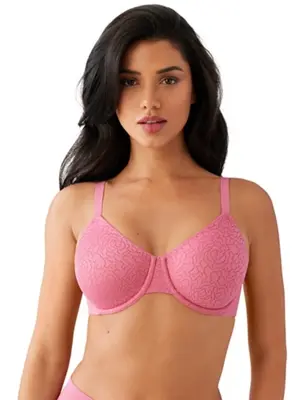 Wacoal Inside Job Underwire Bra - Chateau Rose