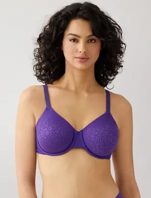 Wacoal Inside Job Underwire Bra - Purple Indigo