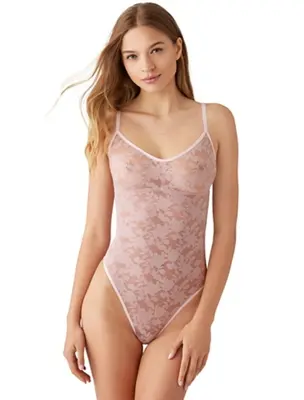 Wacoal Shadow Scene Bodysuit - Blush Pink