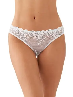 Wacoal Embrace Lace Bikini - Delicious White