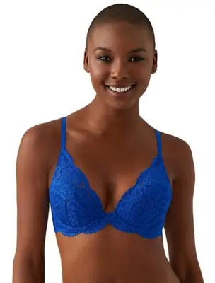 Wacoal Ciao Bella Plunge Contour Bra - Surf Blue