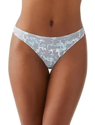 Wacoal Future Foundation Thong - Dream Blue Gray Camouflage