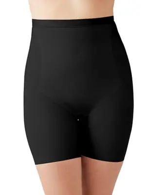 Wacoal Shape Revelation Straight Hi-waist Thigh Shaper - Black
