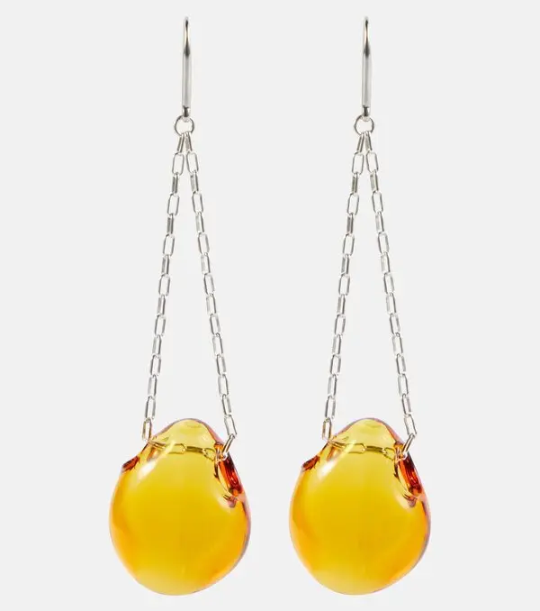 Isabel Marant Bubble Drop Earrings - Yellow