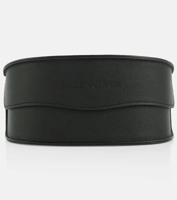 Balenciaga Gotham Cat-eye Sunglasses - Black