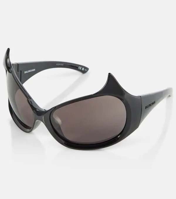 Balenciaga Gotham Cat-eye Sunglasses - Black