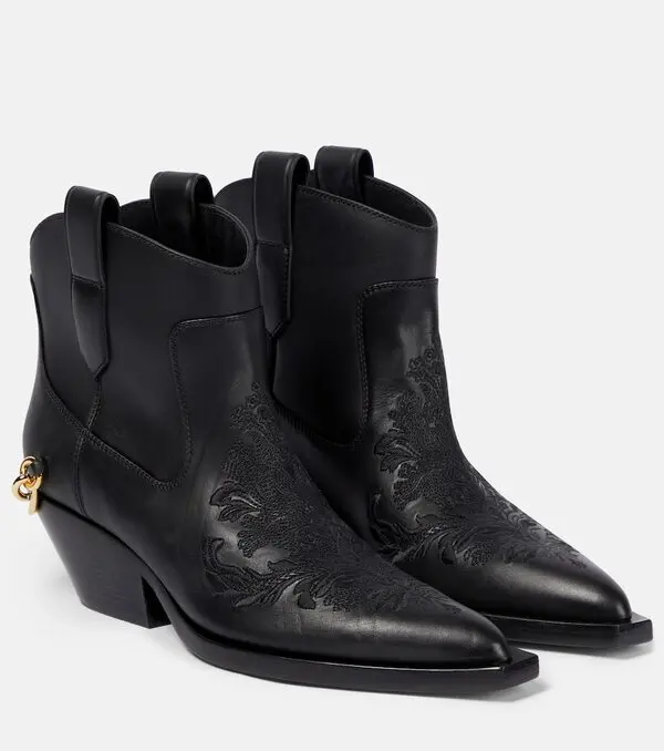 Zimmermann Duncan Leather Ankle Boots