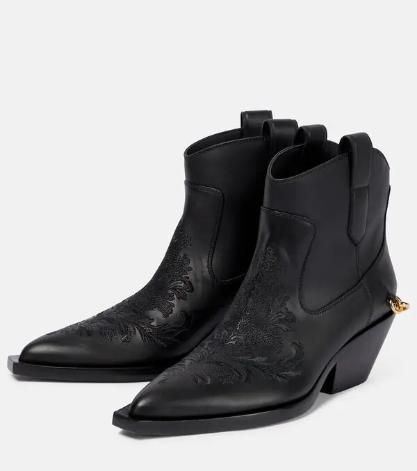 Zimmermann Duncan Leather Ankle Boots