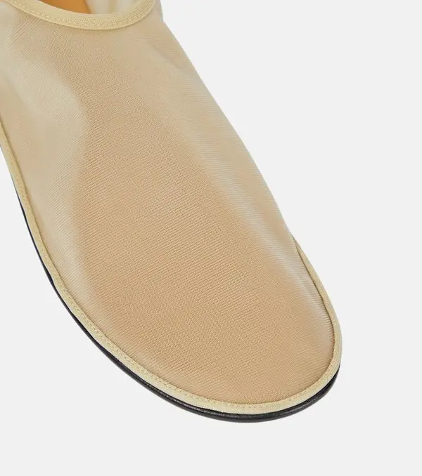 THE ROW Mesh Flats - Beige